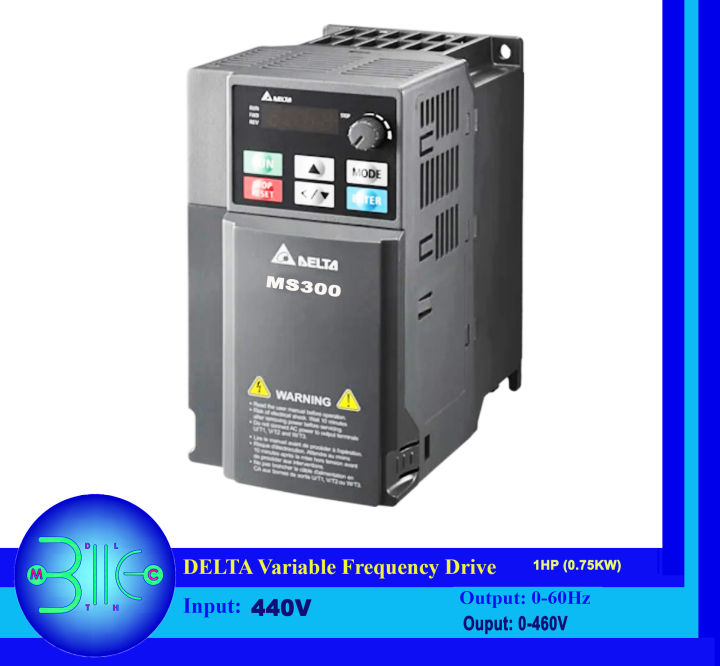 Delta Variable Frequency Drive (VFD) MS300 Series MODEL ...
