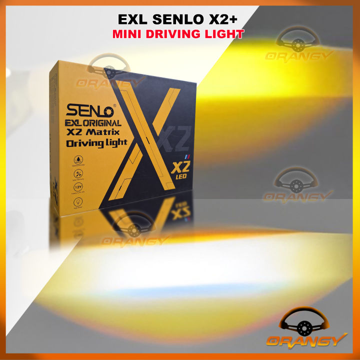 Original Senlo X2 Plus Matrix 90W Mini Driving Light V3 with Integrated ...