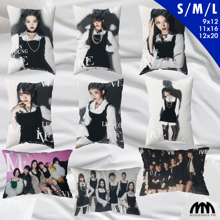 IVE Pillows - Mugmania -IVE Merch -Won Young, Rei, YuJin, Leeseo, Gaeul ...