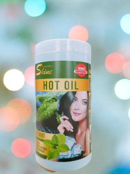 GOLDEN SHINE HOT OIL ICY MINT 1000ML | Lazada PH