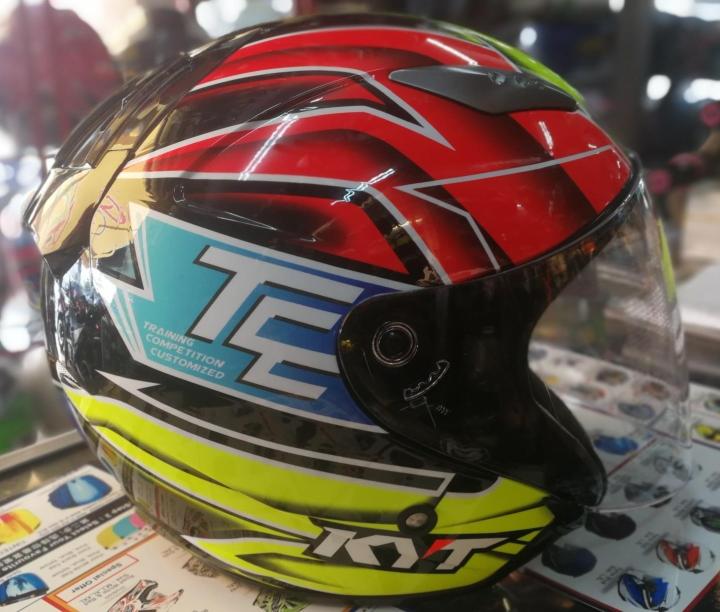 KYT HELLCAT HELMET AU-YU 32 OPEN FACE HELMET | Lazada