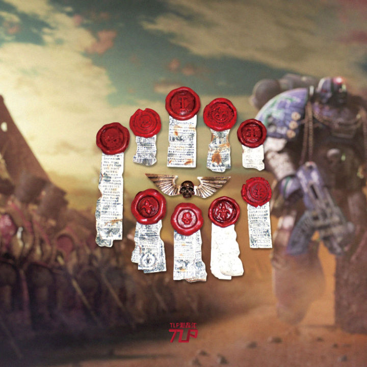 TLP reflective car stickers pure imprint Warhammer 40K imperial flying ...