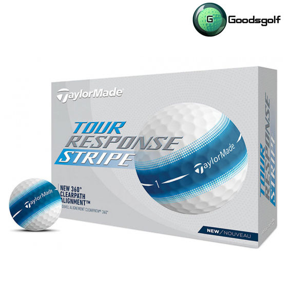 ลูกกอล์ฟ Taylormade Tour Response Stripe Color Blue | Lazada.co.th
