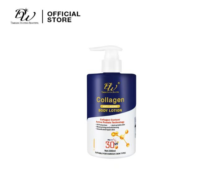 DW Collagen Body Lotion | SPF30 PA+++ Anti-aging 300ml | Lazada PH