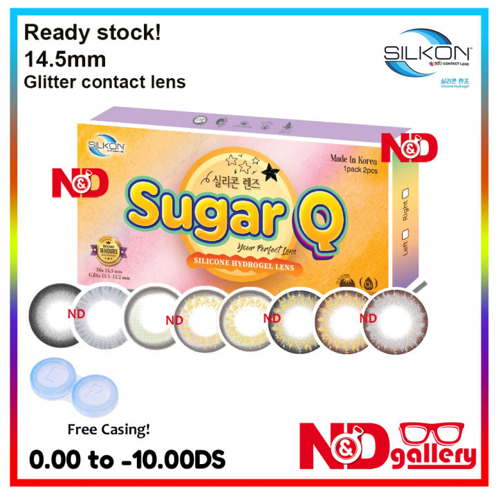 Silkon Sugar Q , Monthly Disposable Color Contact lens , Silicone ...