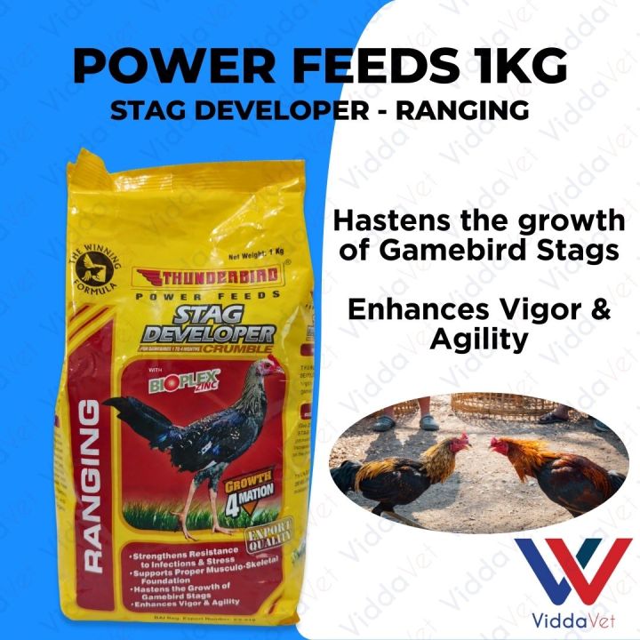 1kg Stag Growth Mix – Thunderbird Premium Feed | Lazada PH