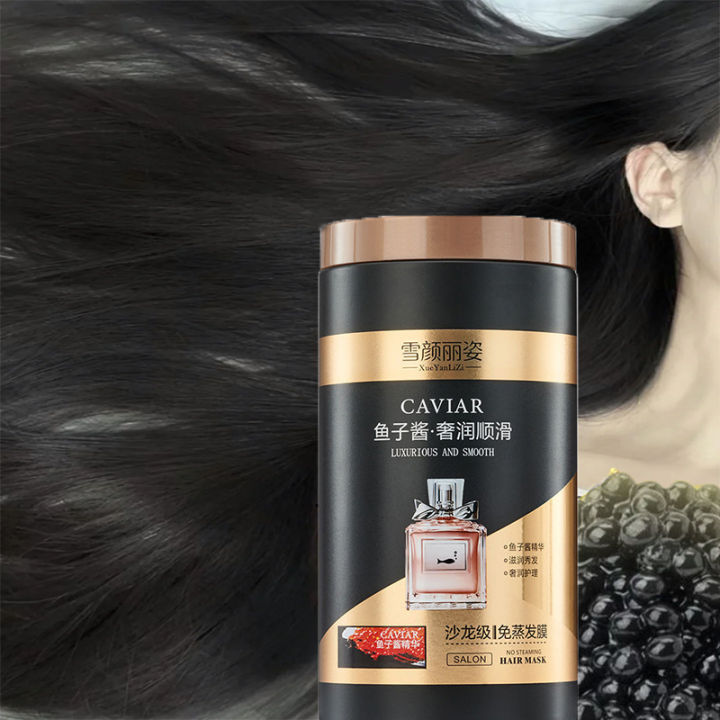 Caviar Hair Mask 1000ml Salon Repair Smooth Hair Improve Frizzy Split ...