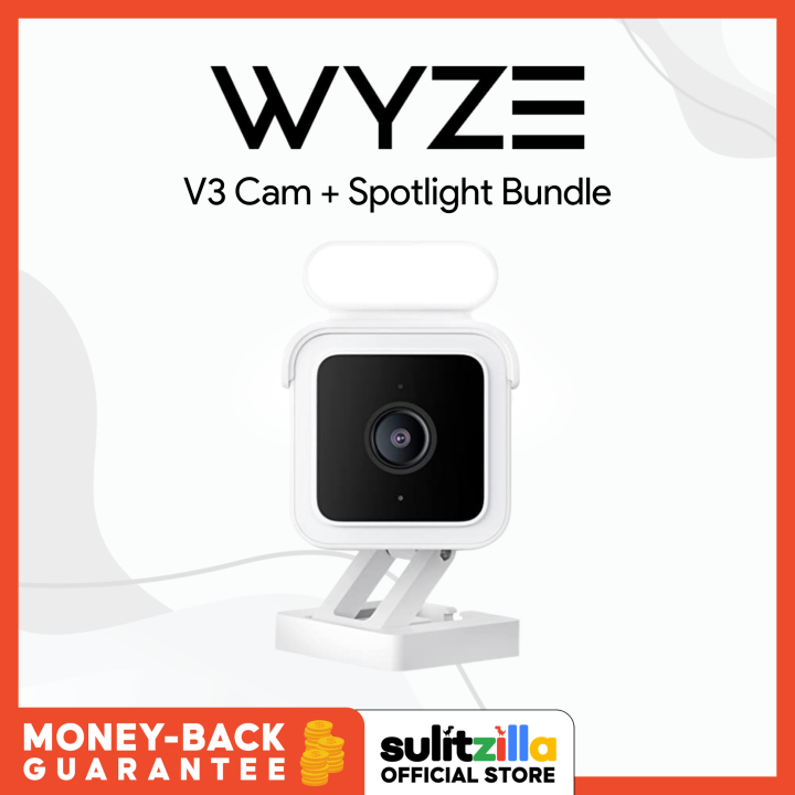 WYZE V3 Cam + Spotlight Bundle | Lazada PH