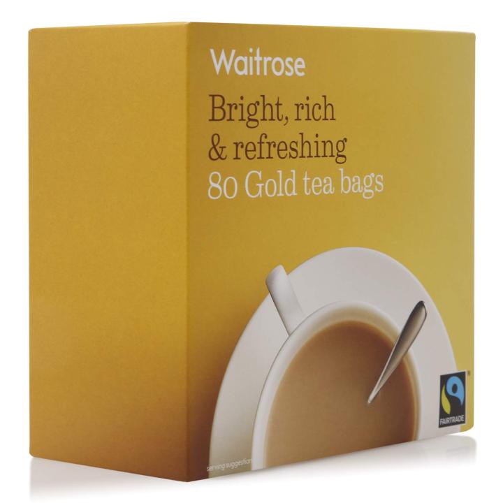 Waitrose Gold Tea เวทโทร โกลด์ ชาอังกฤษ 3g. x 160 tea bags | Lazada.co.th
