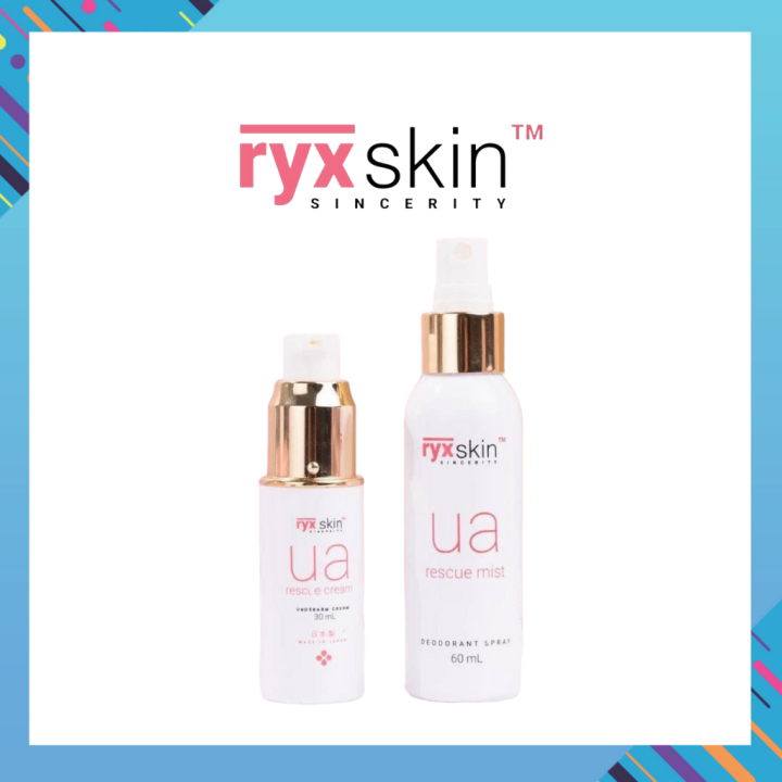RyxSkin UA Rescue Cream | Ryx Underarm Rescue Mist | Lazada PH