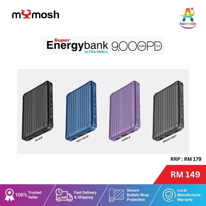 [MyMosh Malaysia] MYMOSH SUPER POWER BANK ULTRA SMALL 9000MAH PD3.0 ...