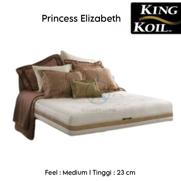 Kasur King Koil New Princess Elizabeth - Springbed (Mattress Only ...