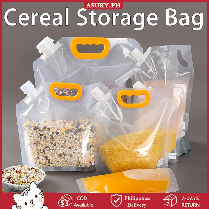 5pcs 1.5L Grains Storage Packaging Bag Moisture-proof Sealed Bag ...