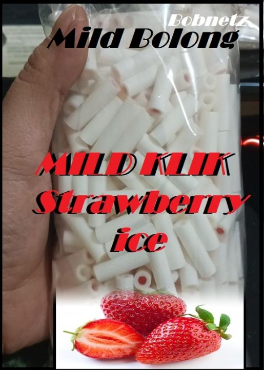 busa klik rasa buah Gabus filter ukuran mild BOLONG PLONG ice mint ...