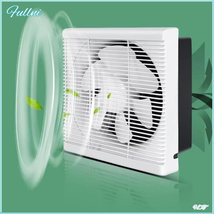 FULLNI 8/10 Inch Ventilation Fan Reversible Through-wall Blower ...