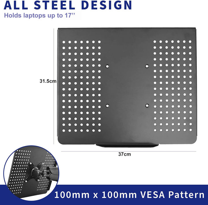 【BUY 1 TAKE 1】Laptop Notebook Steel Tray Platform Only for VESA Mount ...