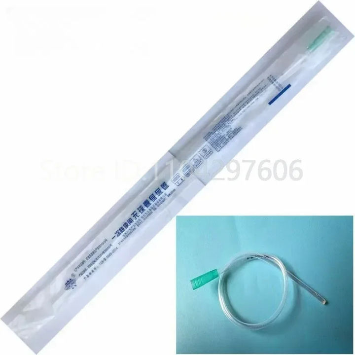 100 PCS Individual Packing Urinary Catheter PVC Single Cavity Sterile ...