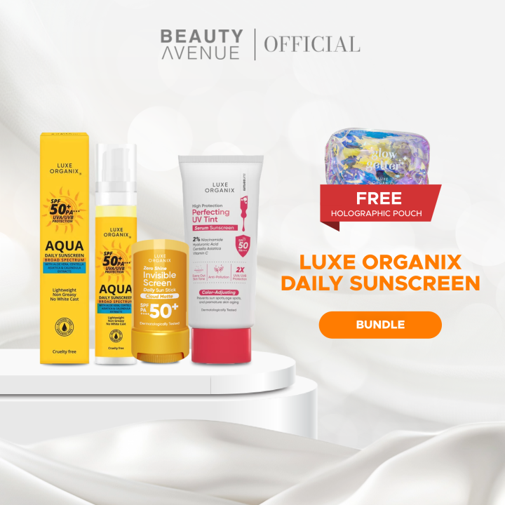 Luxe Organix Daily Sunscreen Bundle | Lazada PH