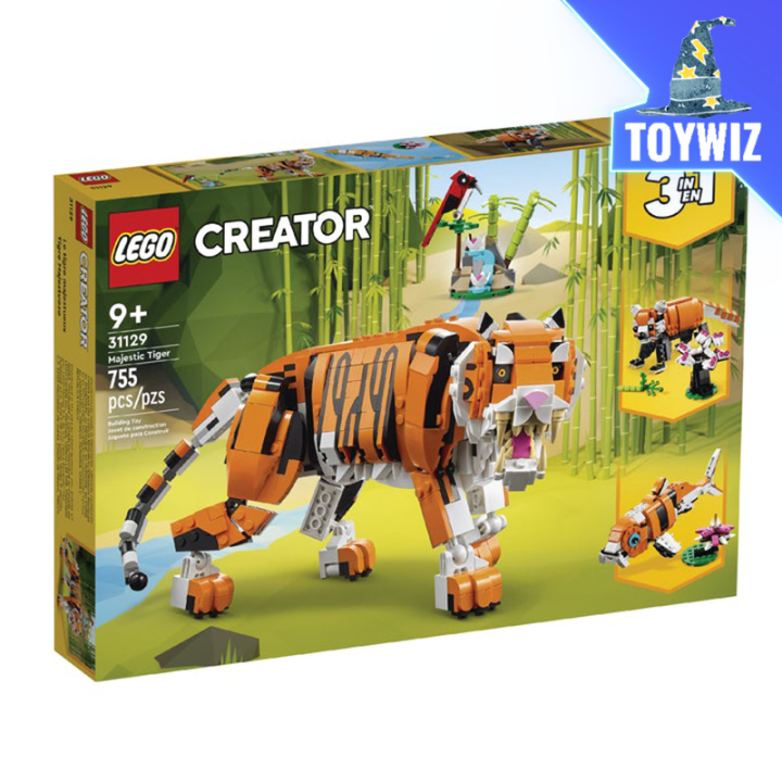 LEGO Creator 31129 Majestic Tiger (755 Pieces) | Lazada