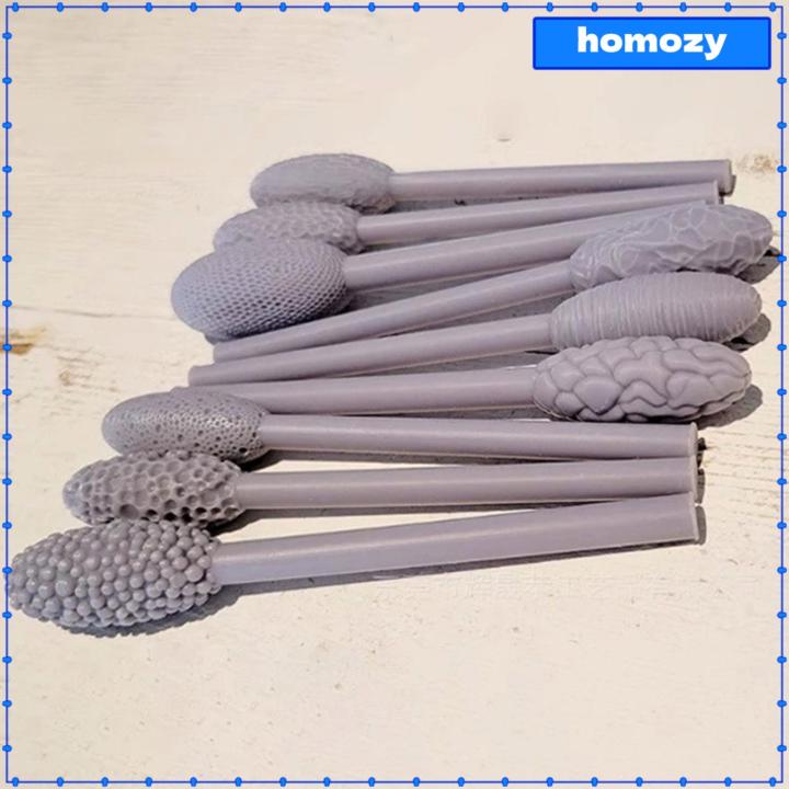 Homozy 9x Pottery Clay Texture Tools Practical Art Texturing Modeling ...