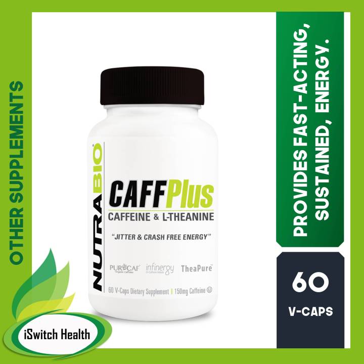 NutraBio CaffPlus - 60 Capsules | Lazada PH