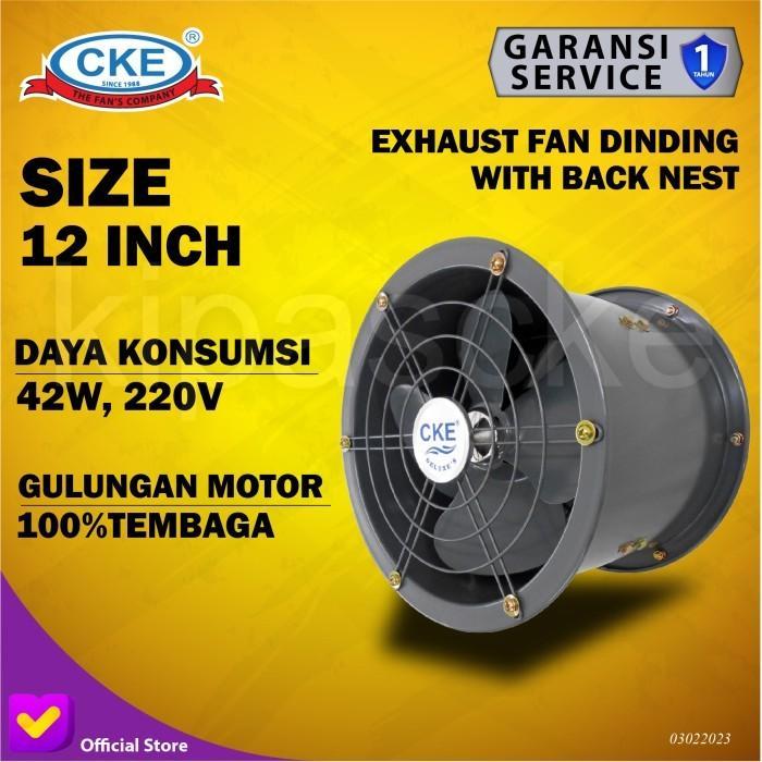 DRUM FAN 12 INCH CKE DRUM BLOWER TABUNG AXIAL DRUM BLOWER GEDUNG - TECH ...