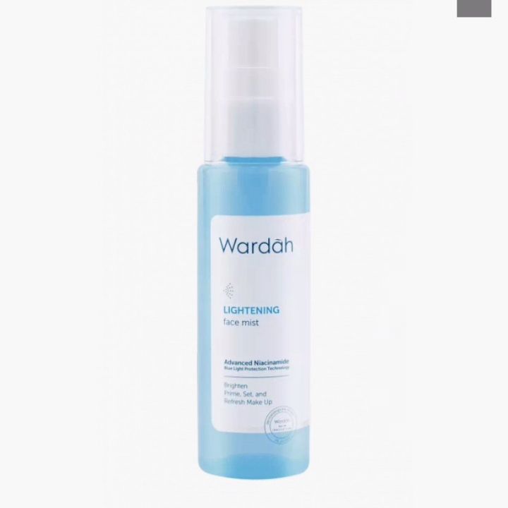 Wardah Lightening Face Mist 60 ml - Face Mist 3-in-1 dengan Advanced ...