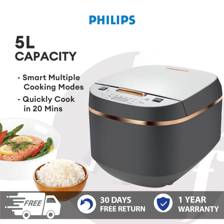 philips Xianke smart rice cooker 5 liters large capacity household ...