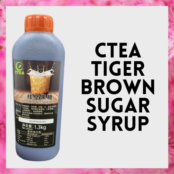 Tiger Brown Sugar Syrup Walling Milktea Pearl Sweetener CTEA 1.3liter ...