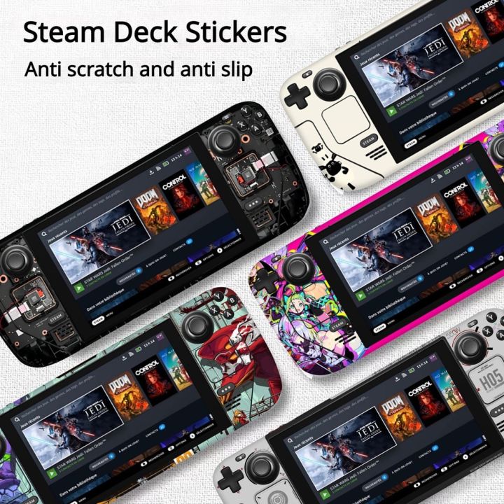 New Removable Cute Anime Game Protector For Steam Deck OLED, Full Set ...