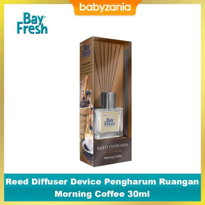 Bayfresh Reed Diffuser Device Pengharum Ruangan - Morning Coffee 30ml | Lazada Indonesia
