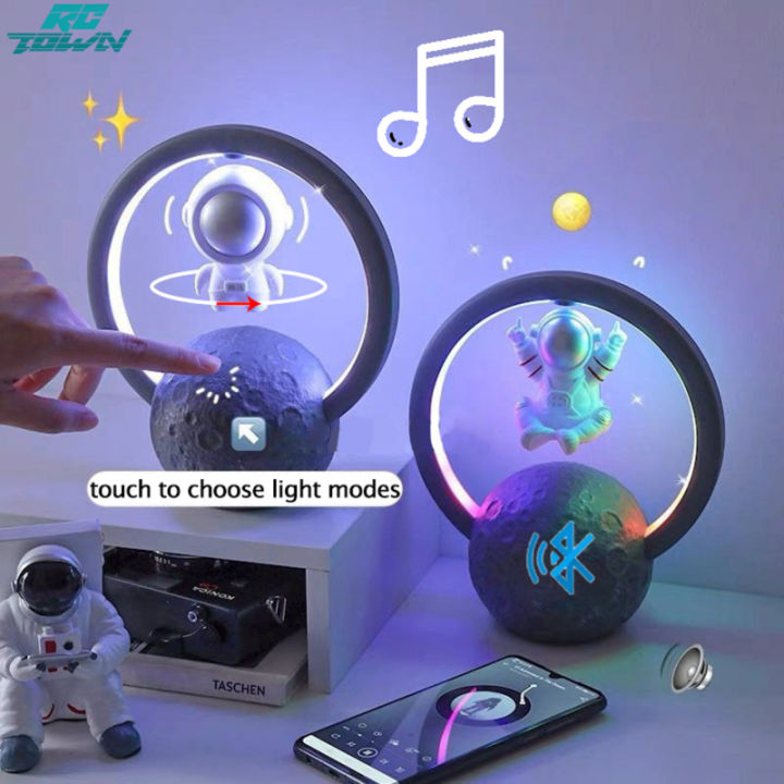 Magnetic Levitation Astronaut Spaceman Bluetooth-compatible Speaker Rgb ...