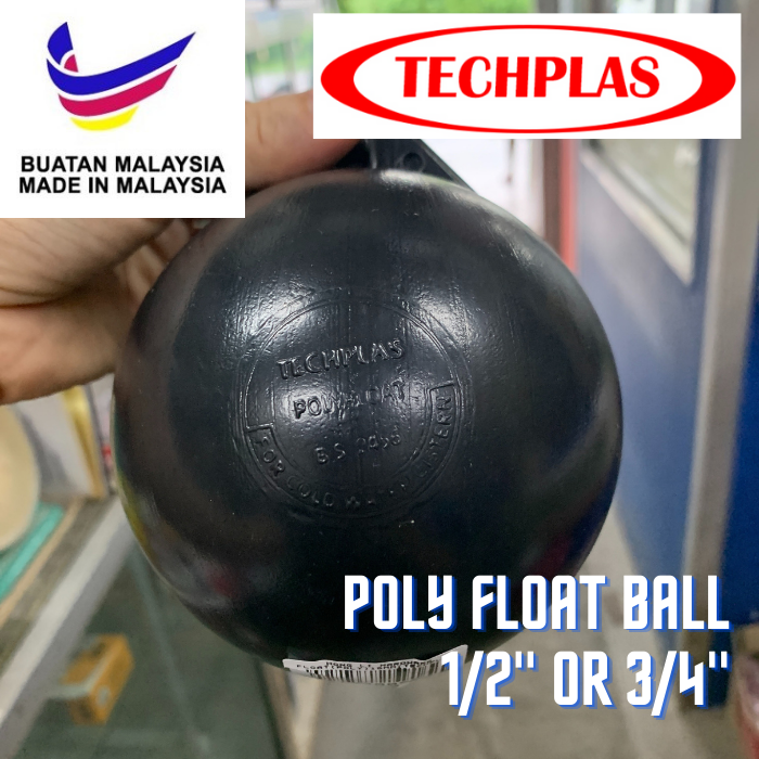 [miniHouse] Made in Malaysia, 100% Original TECHPLAS Poly Float Ball ...