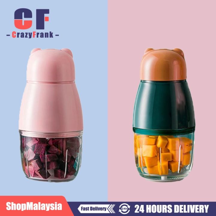 🐾Ready Stock🐾Mini Blender Electric Machine Wired Baby Food Grinder ...