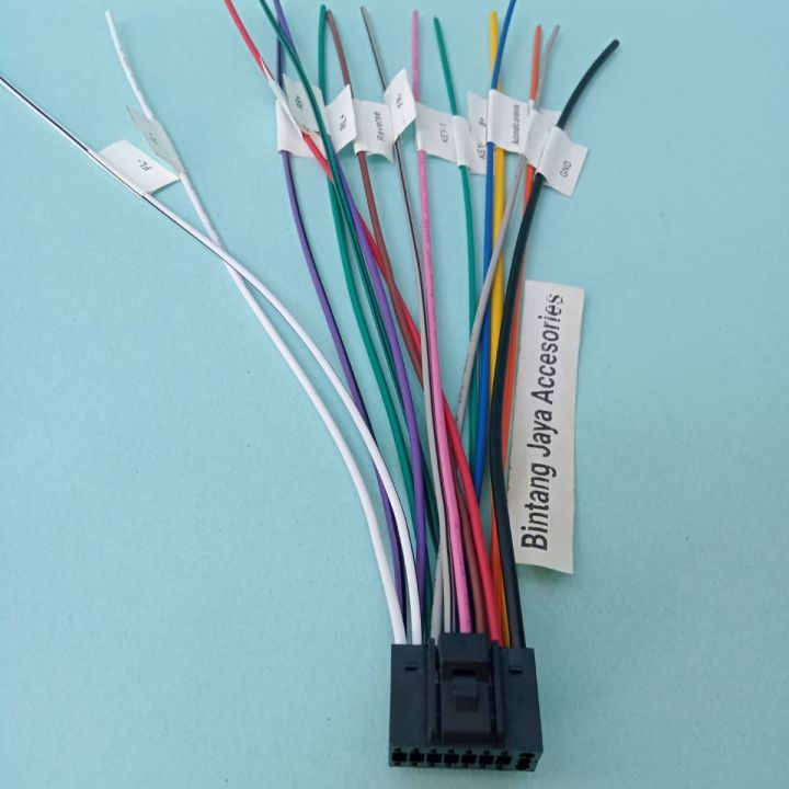 kabel soket head unit android ORCA Nakamichi Sansui DHD SKELETON ...