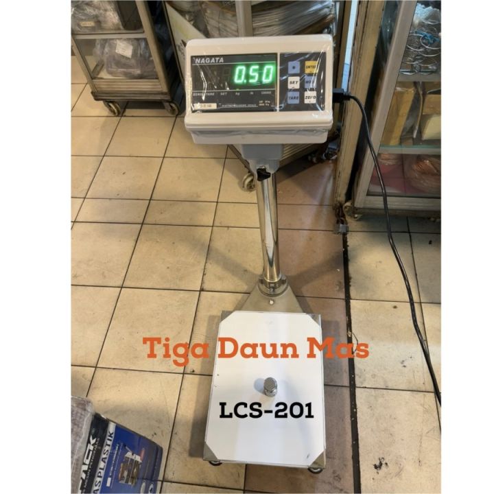Timbangan Lantai Digital Nagata LCS 201 30 Kg 60 Kg 100 Kg Timbangan Barang Digital Nagata ...