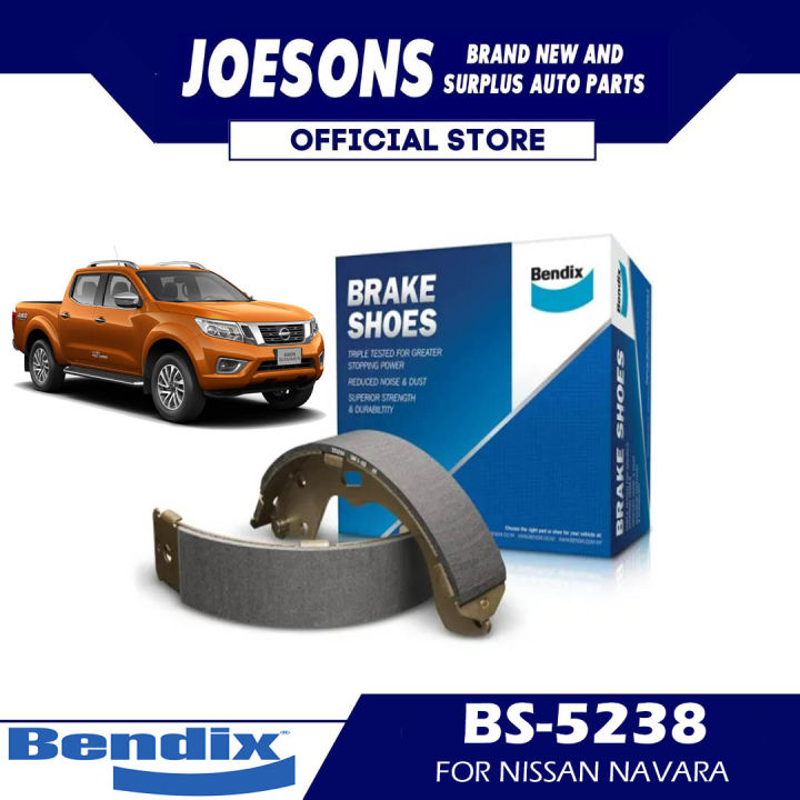 BS-5238 BRAKE SHOE FOR NISSAN NAVARA (BENDIX) | Lazada PH