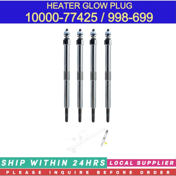 10000-77425, GLOW PLUG 998-699, [12V] FOR FG WILSON [PRE-ORDER FOR NOW ...