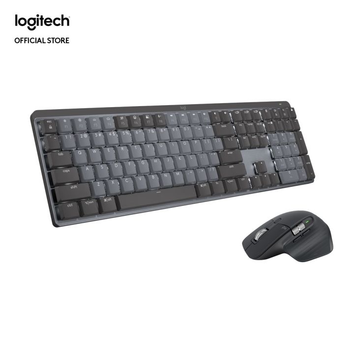Logitech MX Mechanical Wireless Illuminated Performance Keyboard ...