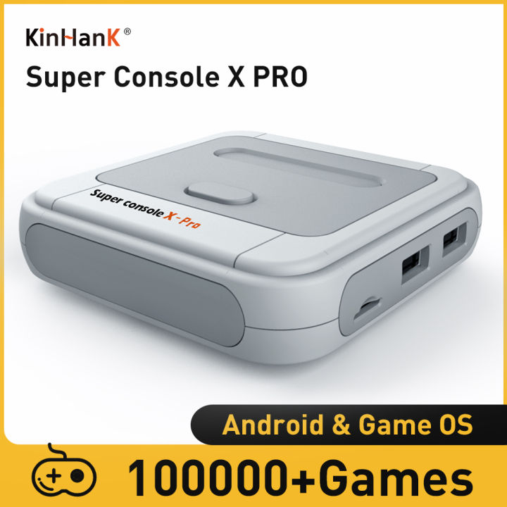 KINHANK Super Console X Pro R Game Console Support 70 Emulators 117000 ...