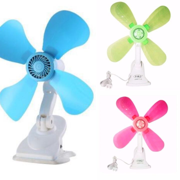 Electric Fan 4 blades Fan Soft Blades Clip Fan | Lazada PH
