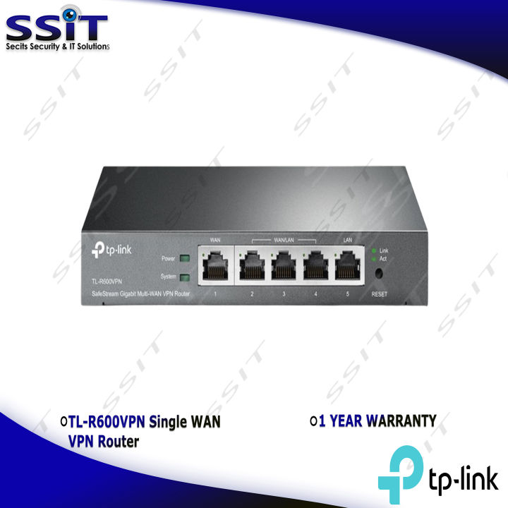 Tp-Link TL-R600VPN Single WAN VPN Router | Lazada PH