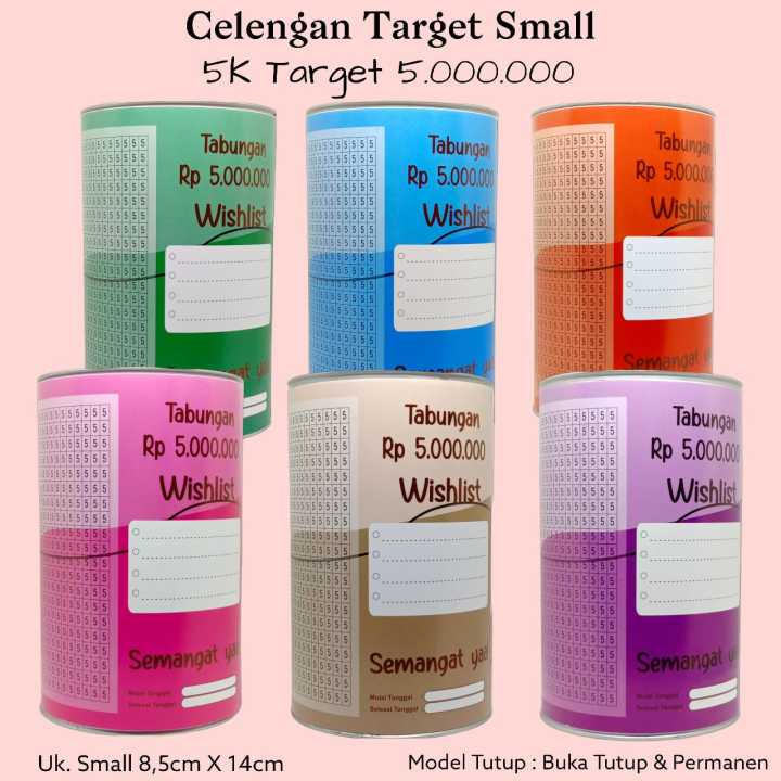 CELENGAN TARGET 5K TARGET 5JT CELENGAN VIRAL CELENGAN TABUNGAN TARGET ...