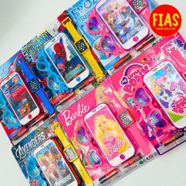 Toy Mobile Phone Set A1148 | Lazada PH