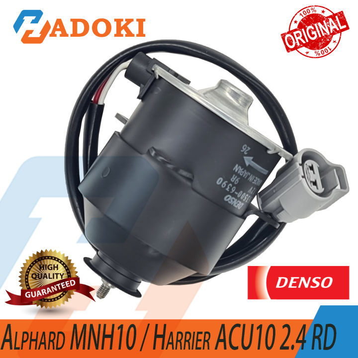 100% ORIGINAL DENSO FAN MOTOR TOYOTA ALPHARD MNH10 / HARRIER ACU10 2.4 ...