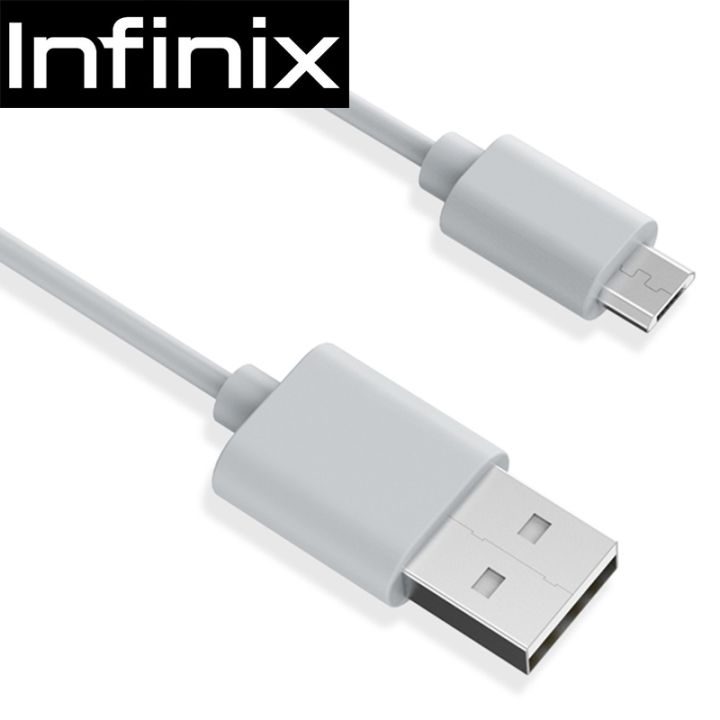 100% Original Fast Charger Infinix Charger 65W Micro USB 1M Data Line ...