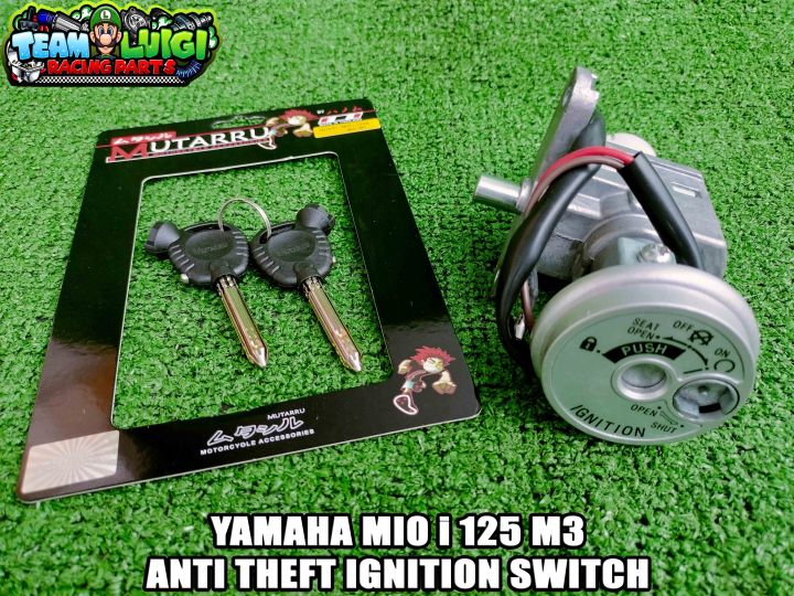 MUTARRU YAMAHA MIO i 125 M3 ANTI THEFT IGNITION SWITCH KEY SET FLOWER ...