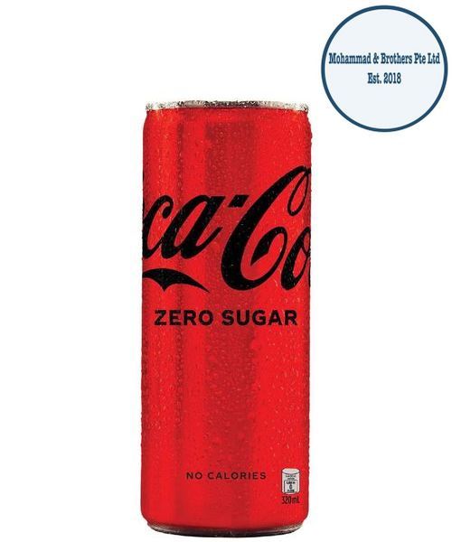 Coca Cola Zero Soft Drink Can 320ml | Lazada Singapore