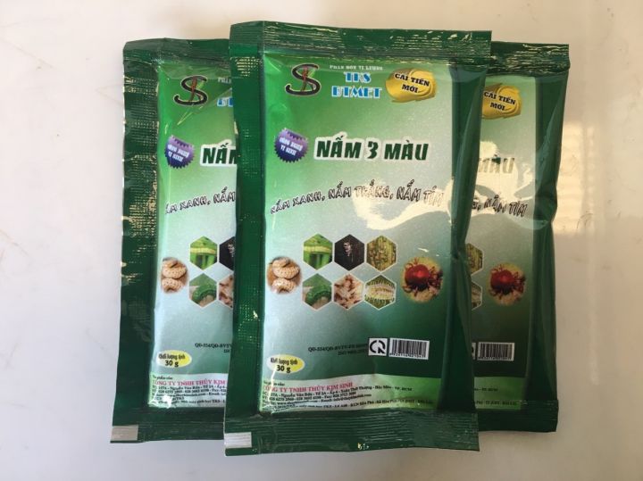 BTMET: NẤM 3 MÀU Nấm Ký Sinh Trù Sâu Rầy, Bọ Trĩ, Bọ Cánh Cứng, Nhện Đỏ ...