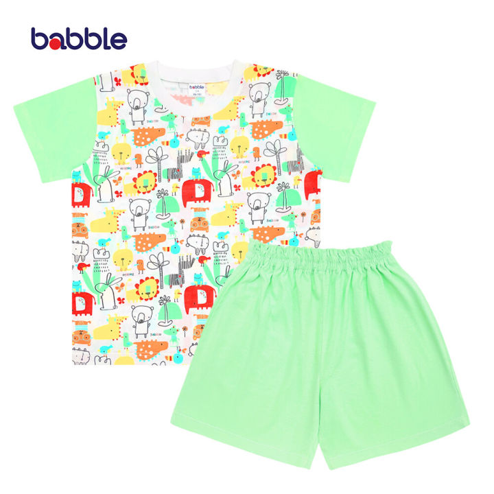 BABBLE ชุดเด็ก ชุดเซ็ทเด็ก (5ลายให้เลือก) อายุ 3 ปี ถึง 11 ปี (SS012) (BSS) | Lazada.co.th